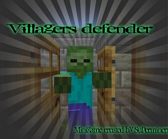 Villagers defender! a minecraft minigame! Minecraft Map