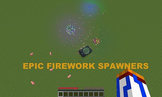Fireworks Minecraft Map