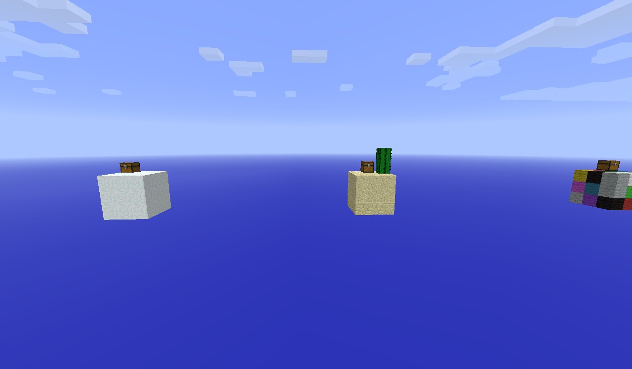 Sky Mini Cubes Minecraft Map