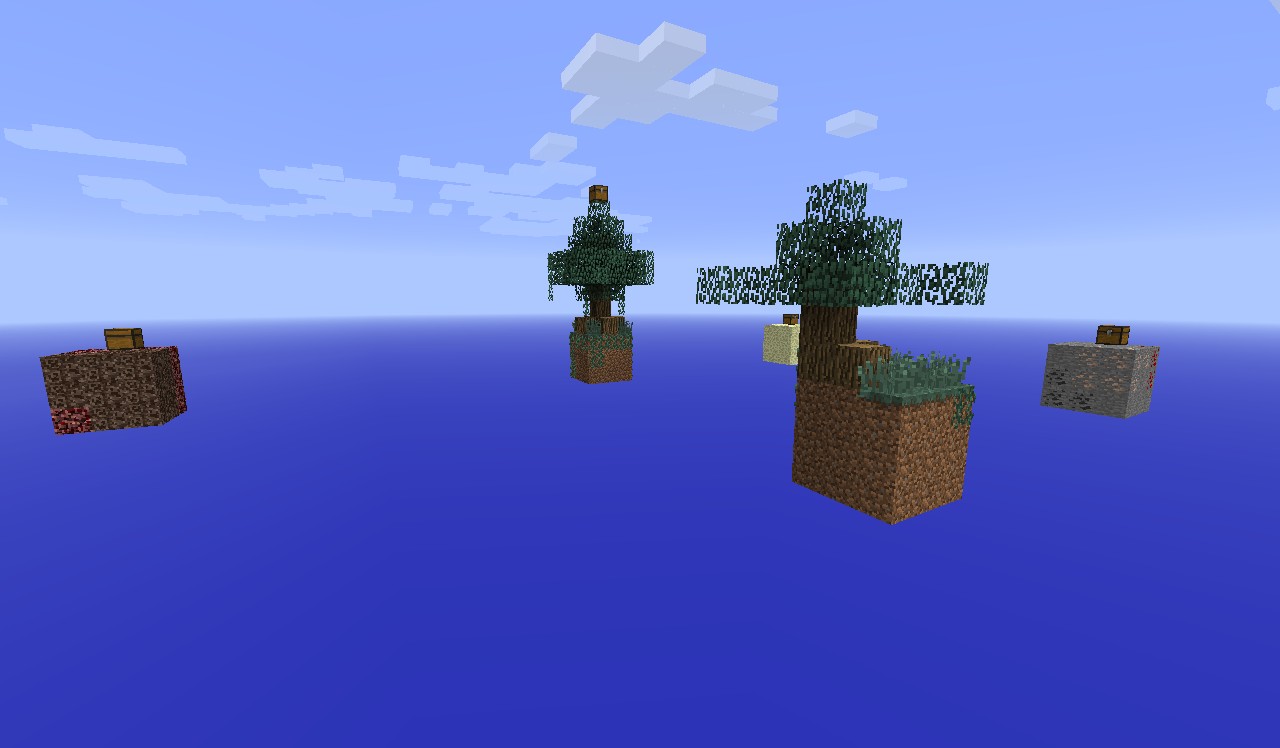 Sky Mini Cubes Minecraft Map