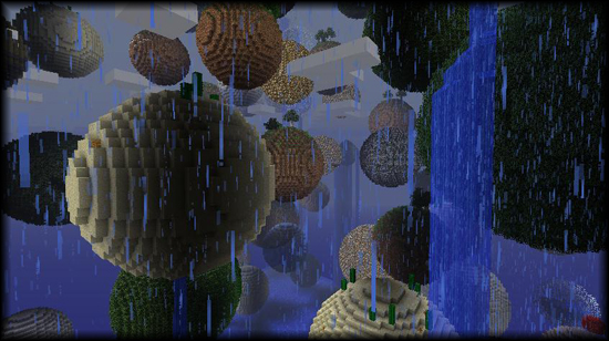 planetoids Minecraft Map