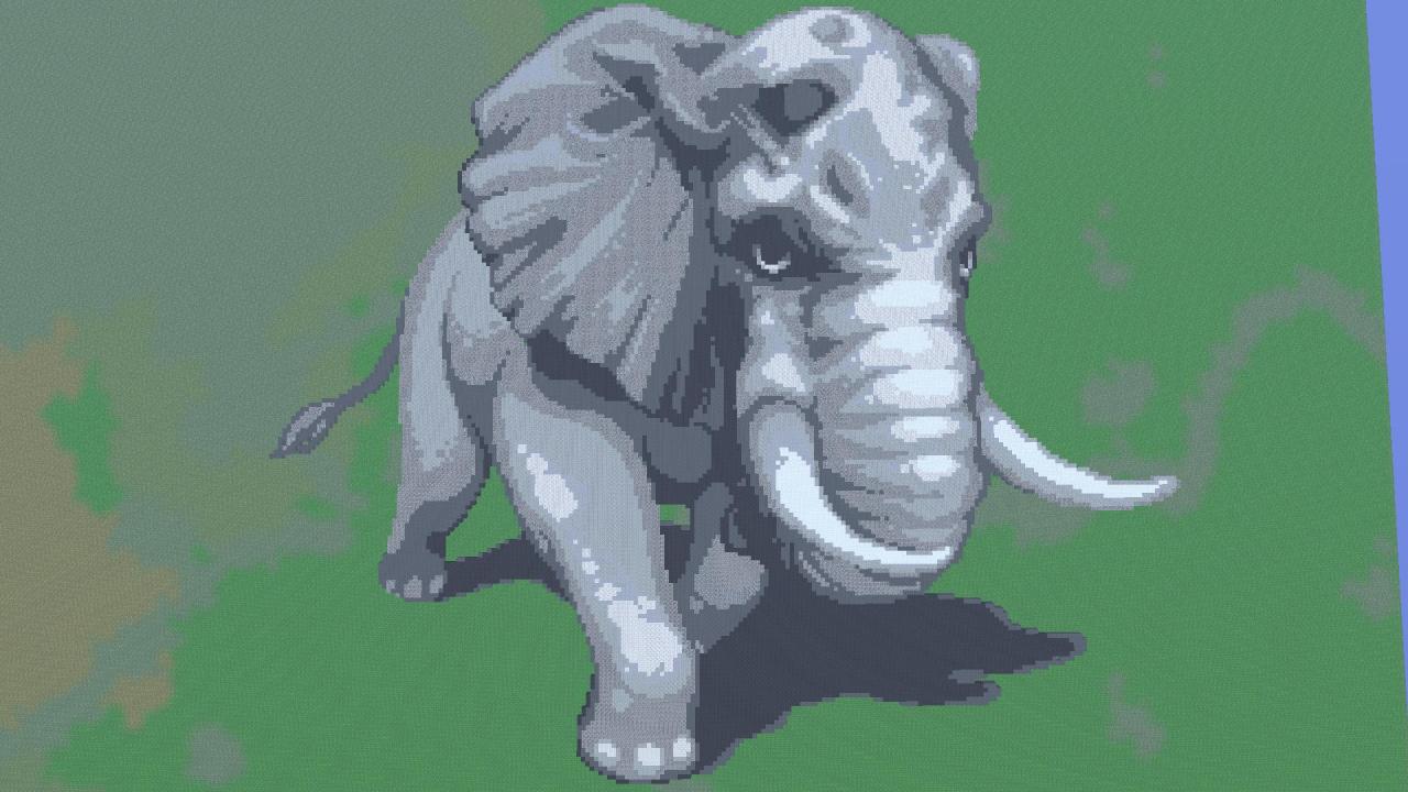 Raging Elephant Minecraft Map