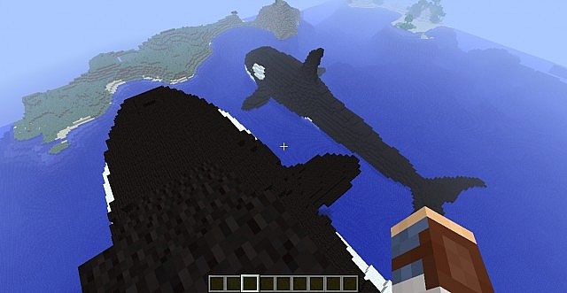 Giant Orca Couple Minecraft Map
