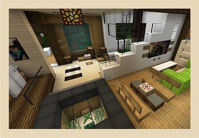 Modern House - Winter Spider [ perfect for survival ] Minecraft Map