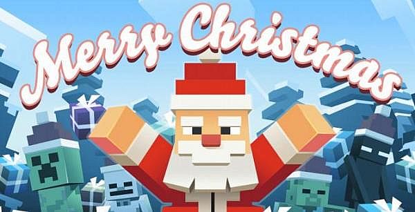 How to celebrate Christmas in the Minecraft game