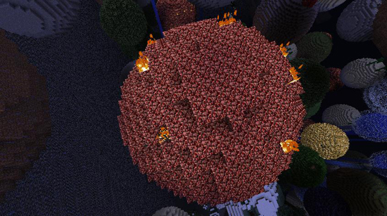 planetoids Minecraft Map