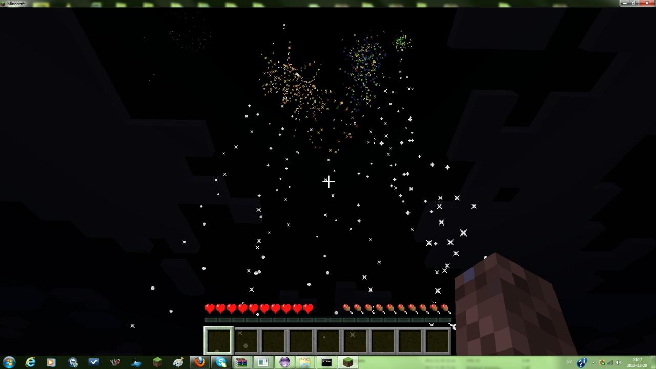 Firework show Minecraft Map