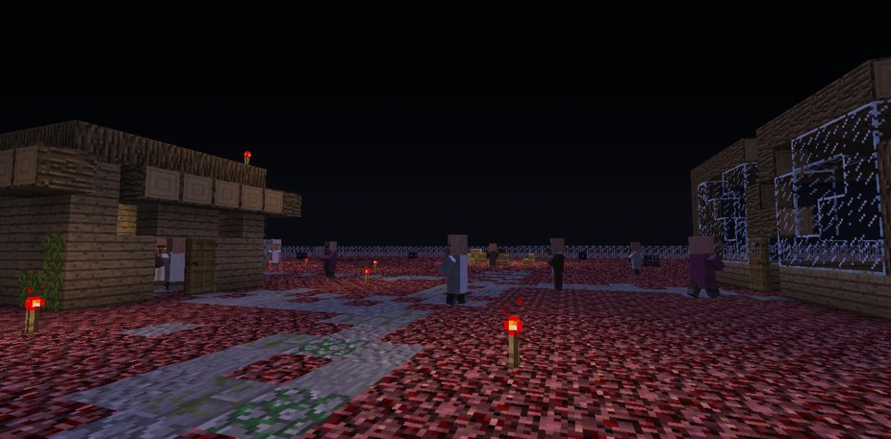 Rising Dead: Mob Survival Map Minecraft Map