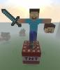Large Herobrine statue Minecraft Map