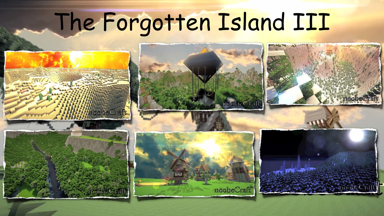 The Forgotten Island III (CTM/survival map) Minecraft Map