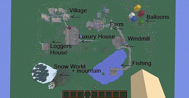 Luxury World Minecraft Map