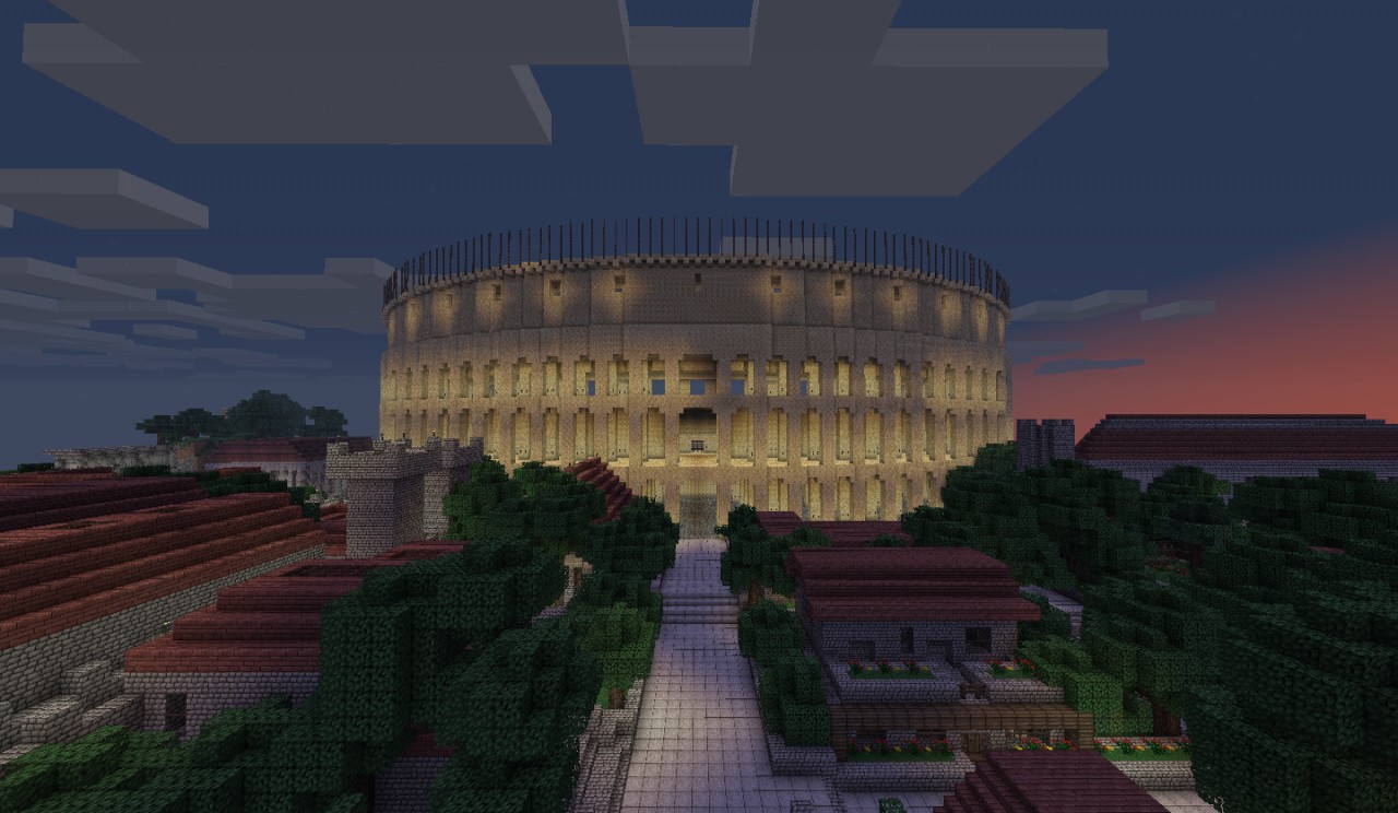 Colosseum - Built on Nodex Minecraft Map