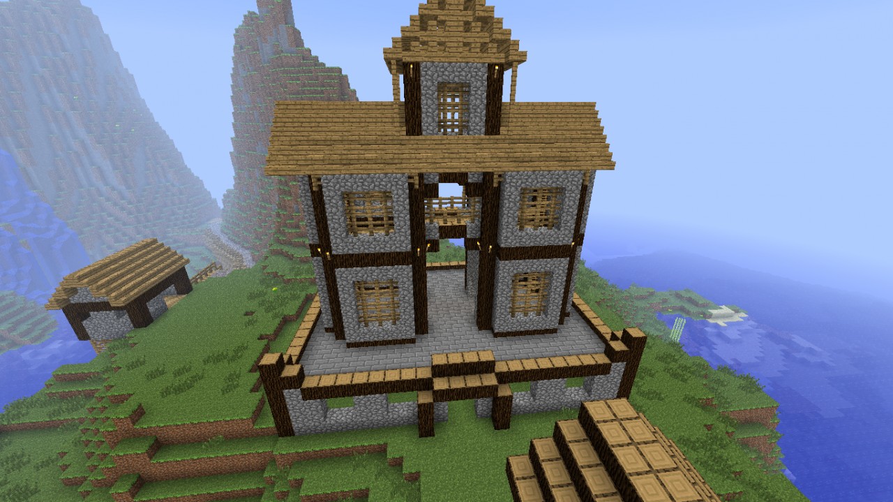 Norse-ish building Minecraft Map