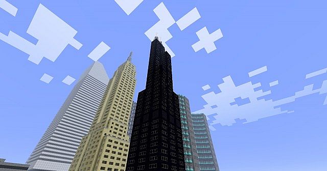 Massive city Minecraft Map