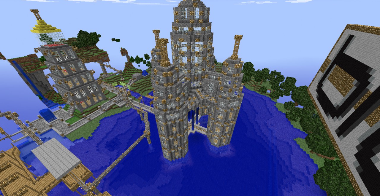 Water Towers Minecraft Map