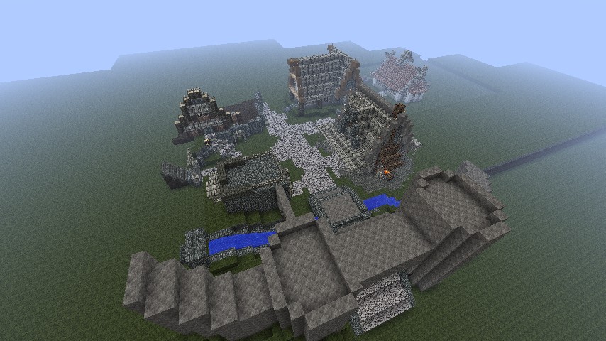 *WHITERUN* Skyrim City (WIP) Minecraft Map