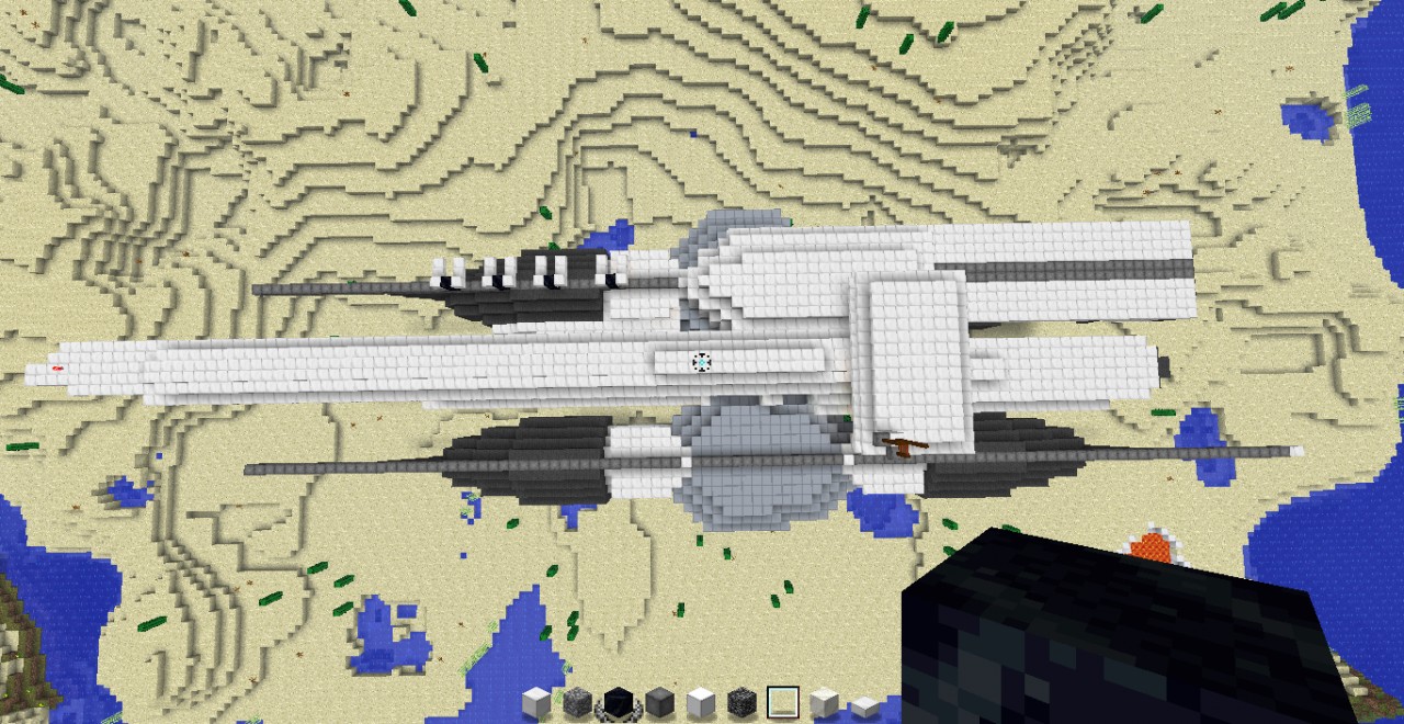 Space carrier Minecraft Map