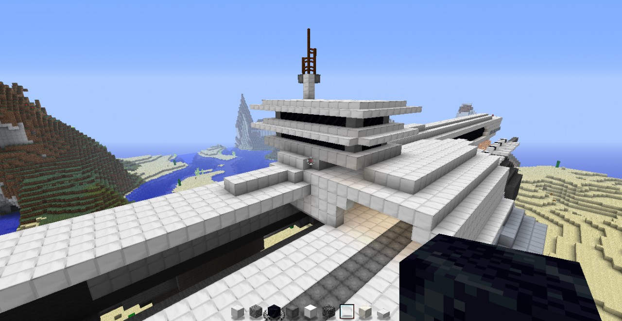 Space carrier Minecraft Map