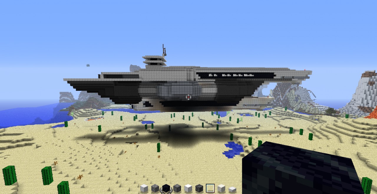 Space carrier Minecraft Map