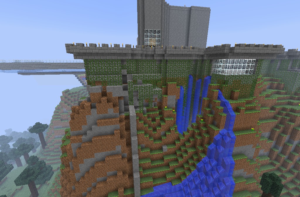 Castle on Hill Minecraft Map