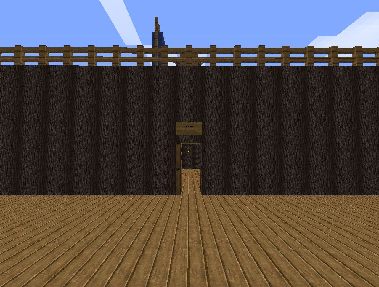 Giant pirate ship shematic with many TNT cannons Minecraft Map