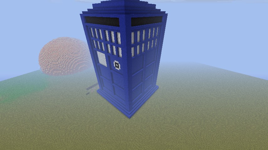 Tardis (Doctor Who) Minecraft Map