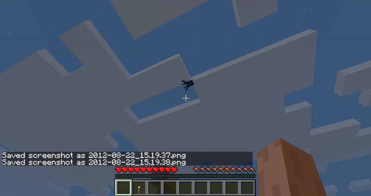 Flying Glitch Minecraft Map