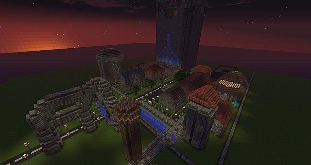 Adventure Citys Minecraft Map
