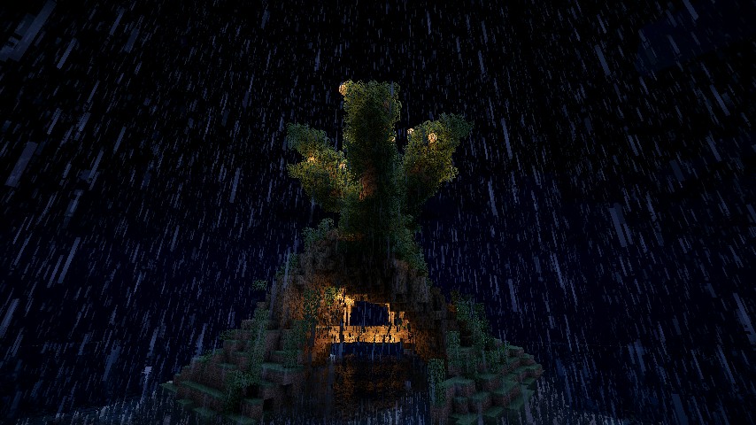 Big tree island Minecraft Map
