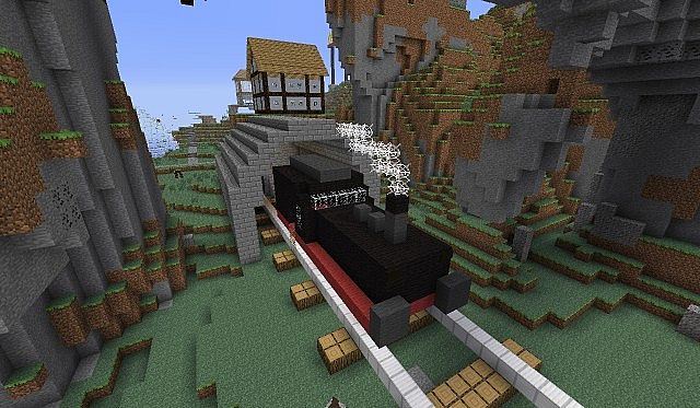 Train Minecraft Map