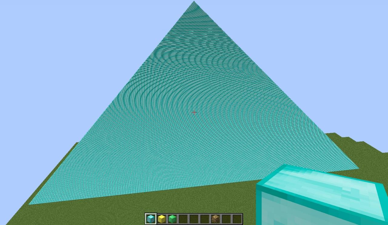 largest minecraft pyramid Minecraft Map