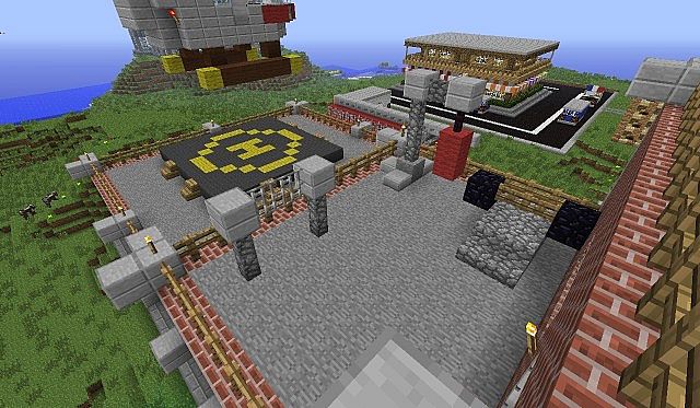 Fire Station Minecraft Map