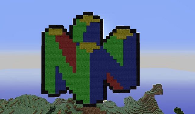 Nintendo logo Minecraft Map