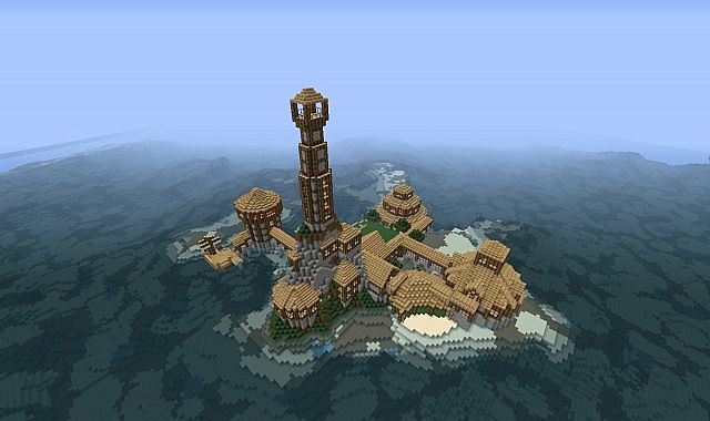 Holiday Outpost Minecraft Map