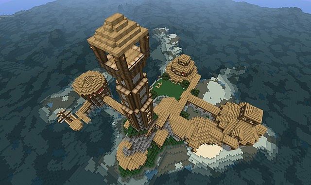 Holiday Outpost Minecraft Map