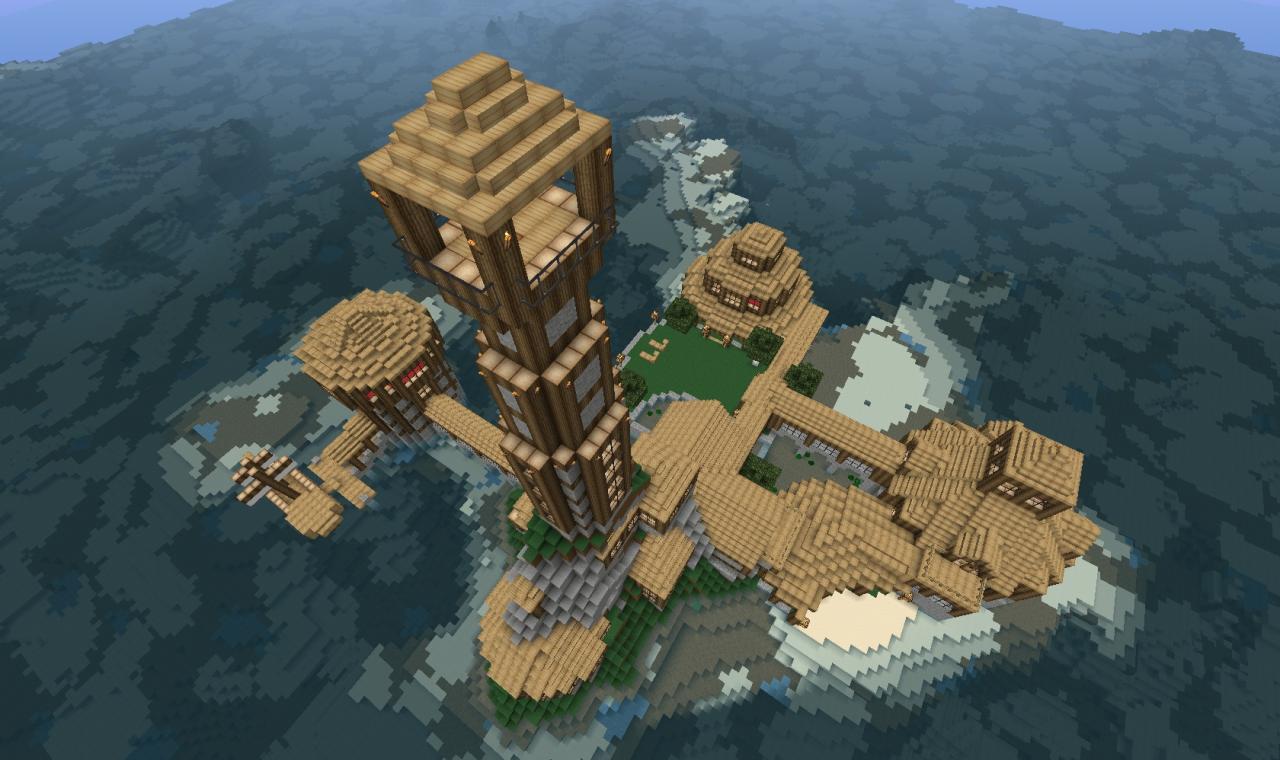 Holiday Outpost Minecraft Map