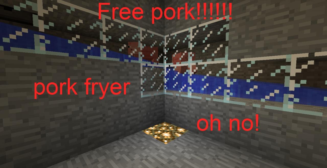pork fryer Minecraft Map
