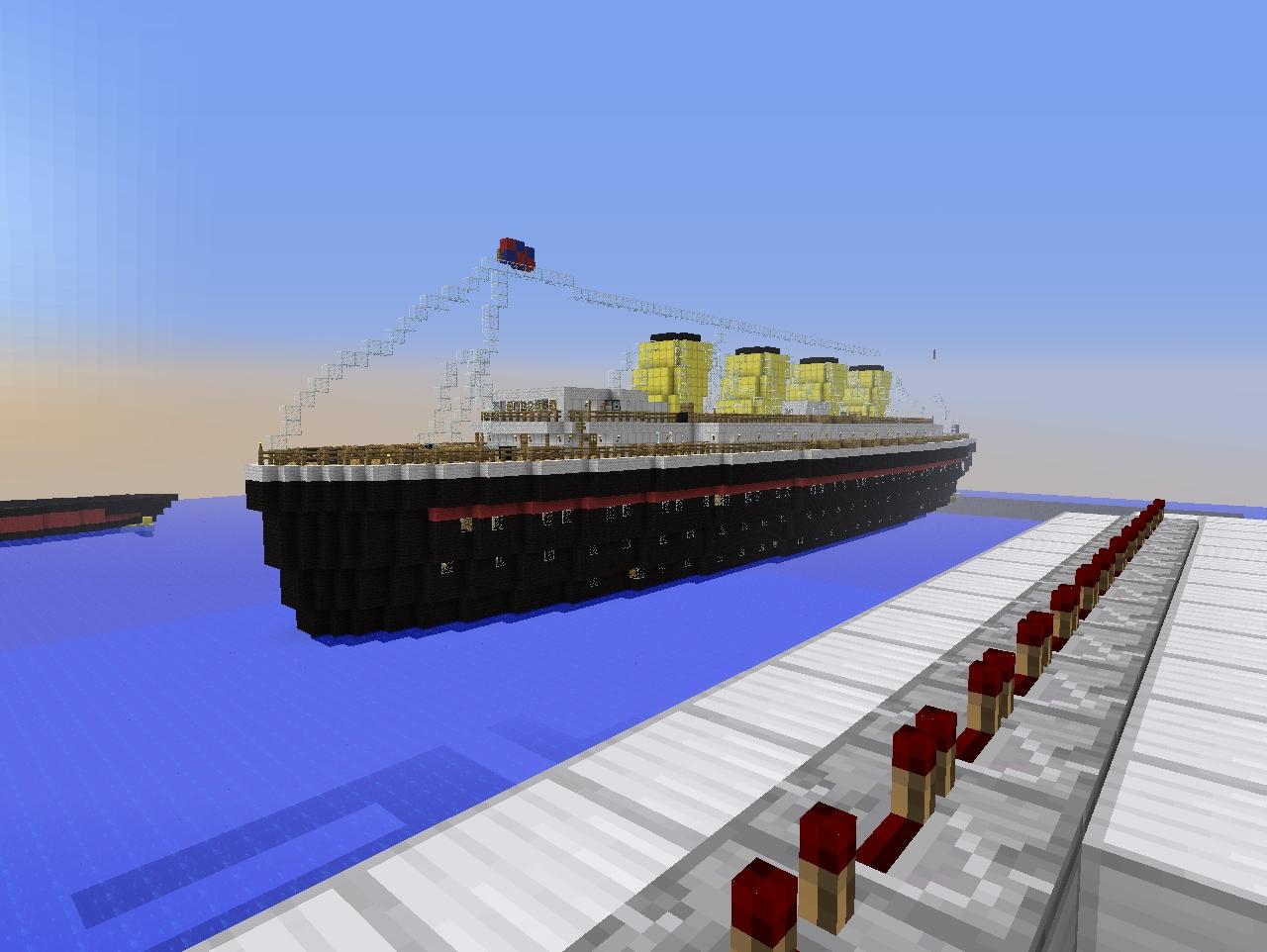 RMS TITANIC 1:2 Minecraft Map