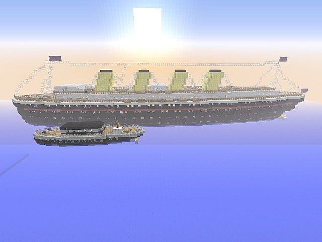 RMS TITANIC 1:2 Minecraft Map