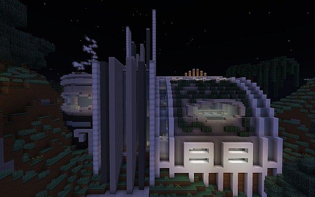 [Futuristic] Reflect - Huge Luxury Mansion Minecraft Map
