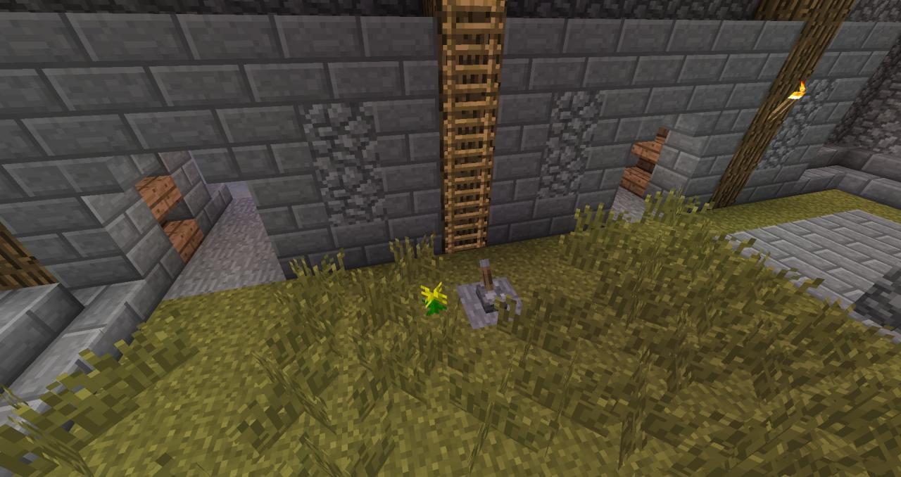 Mob-Safe Mini Fortress Minecraft Map