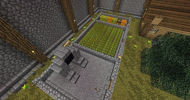 Mob-Safe Mini Fortress Minecraft Map