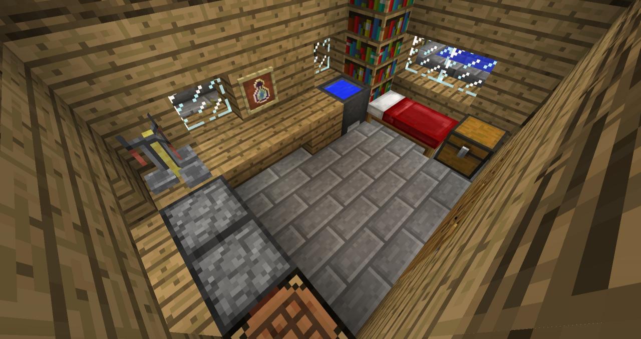 Mob-Safe Mini Fortress Minecraft Map