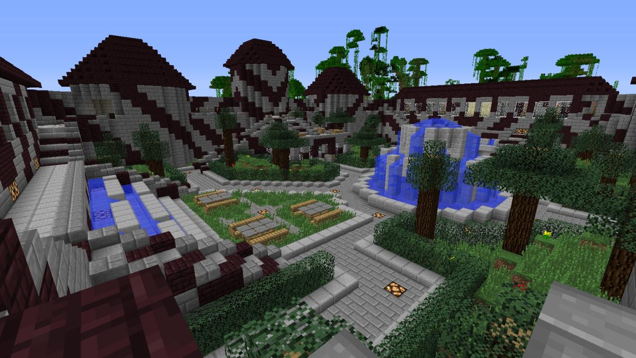 Castle Spawn Point for Servers! Minecraft Map
