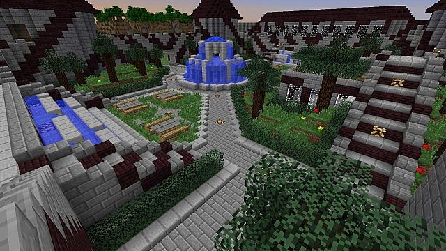 Castle Spawn Point for Servers! Minecraft Map