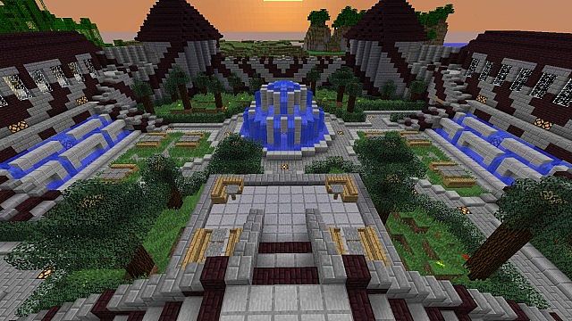 Castle Spawn Point for Servers! Minecraft Map