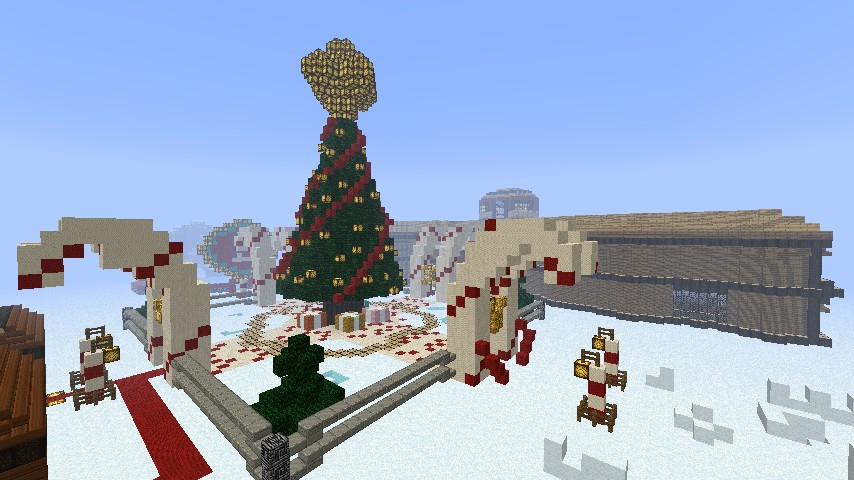 Santa Village Minecraft Map
