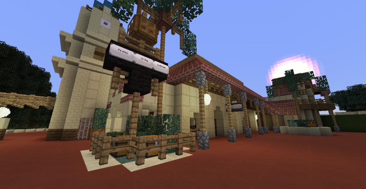 【Walt Disney World】 - 【1:1 Scale replica】 Minecraft Server