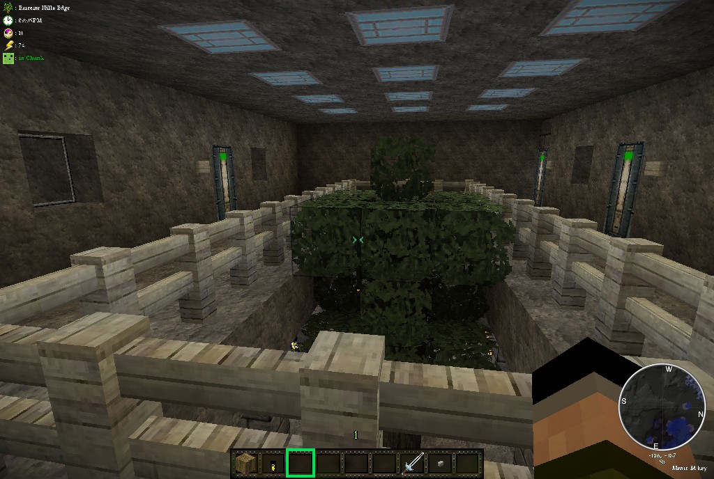 Fallout-themed Vault Minecraft Map