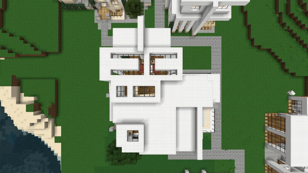 Modern House 2 Minecraft Map